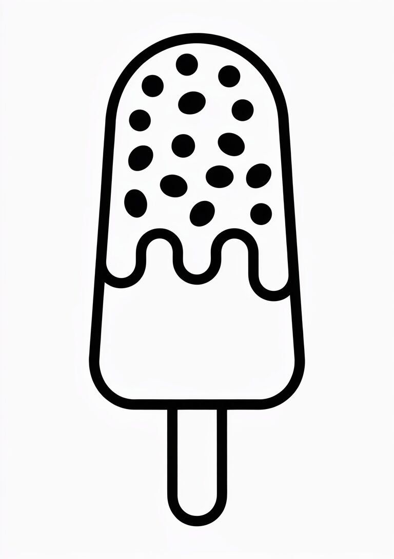 TOP 330+ Ice Cream Coloring Pages Super Cute