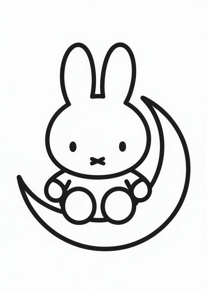 71+ Miffy Coloring Pages Fee Coloring Sheets For Kids