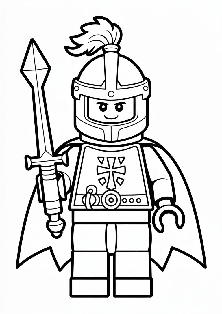 86+ Knight Coloring Pages Free Coloring For kids