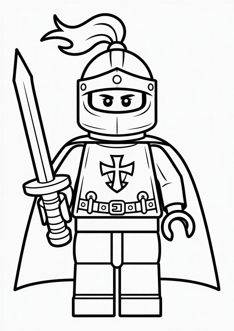 86+ Knight Coloring Pages Free Coloring For kids
