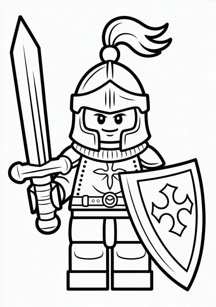 86+ Knight Coloring Pages Free Coloring For kids