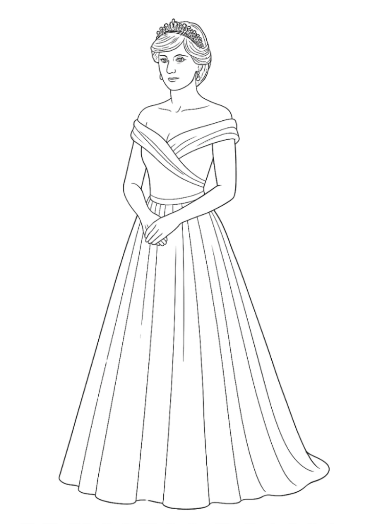 151+ Princess Coloring Pages Free Coloring For Kids