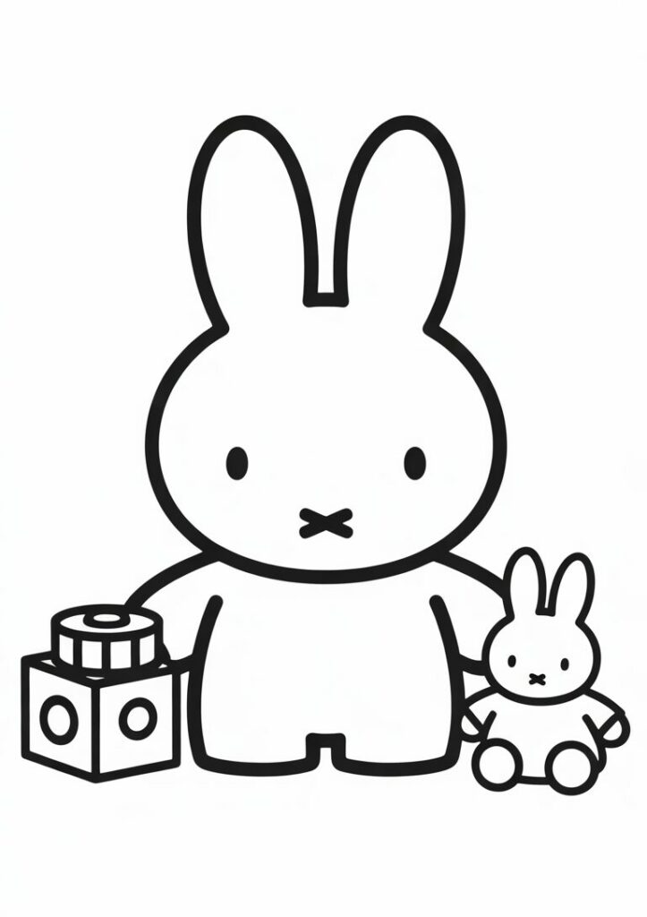 71+ Miffy Coloring Pages Fee Coloring Sheets For Kids