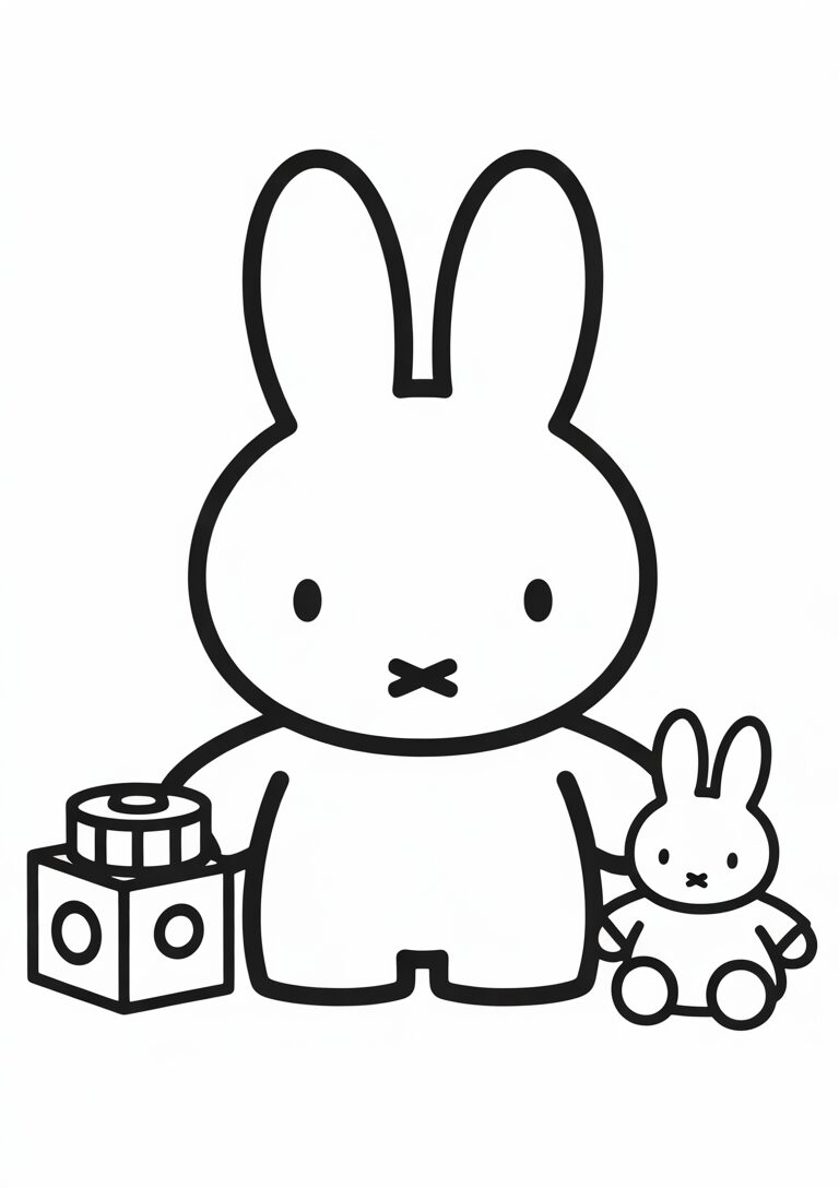 71+ Miffy Coloring Pages Fee Coloring Sheets For Kids