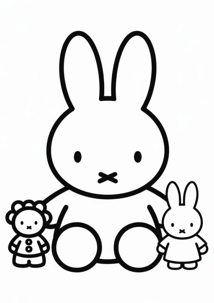 71+ Miffy Coloring Pages Fee Coloring Sheets For Kids