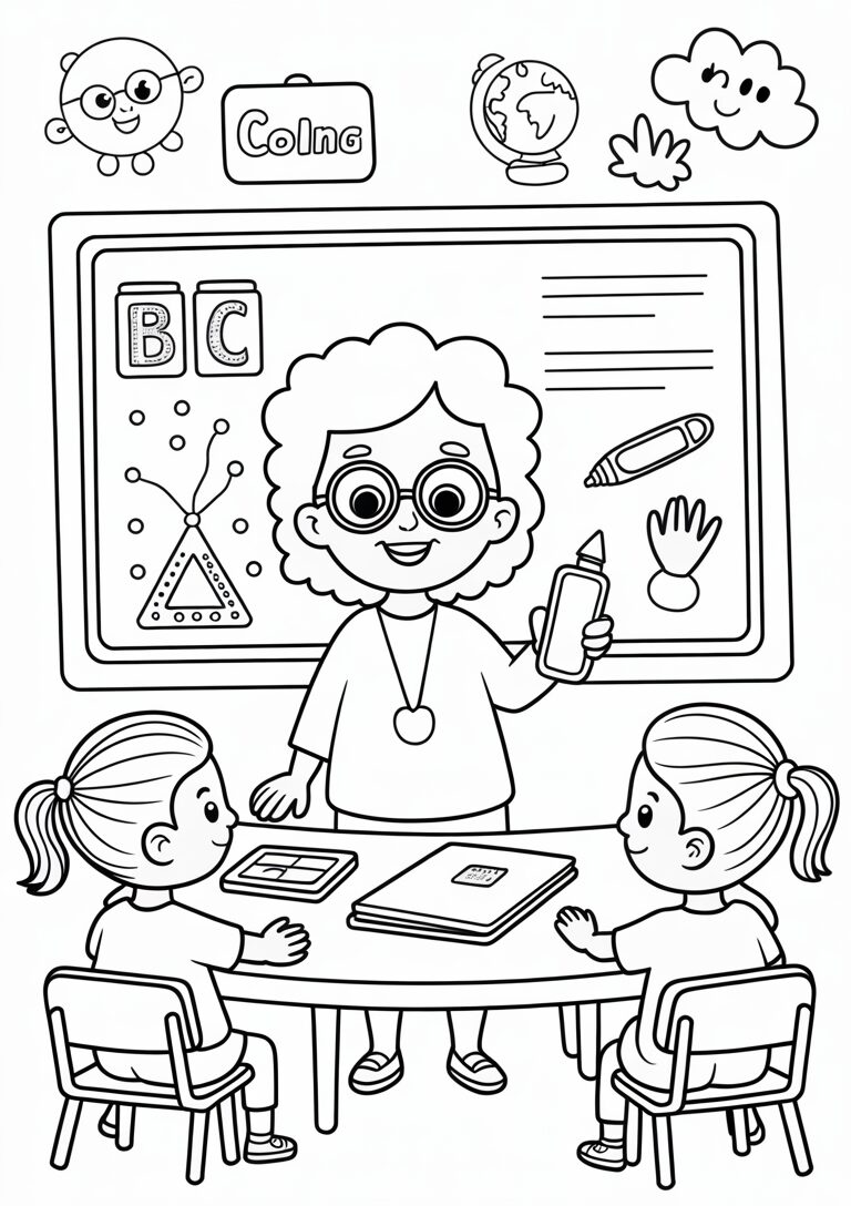 97+ Teacher Coloring Pages Free Coloring Sheets