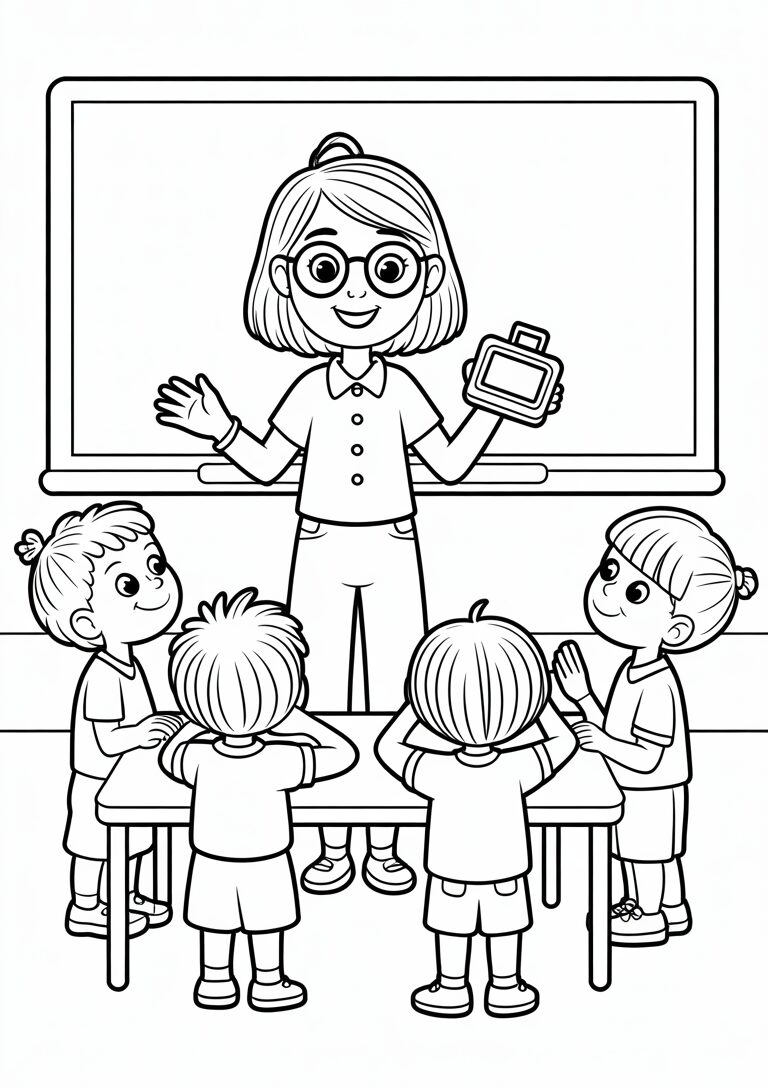 97+ Teacher Coloring Pages Free Coloring Sheets