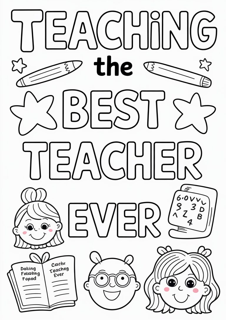 97+ Teacher Coloring Pages Free Coloring Sheets