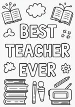 97+ Teacher Coloring Pages Free Coloring Sheets
