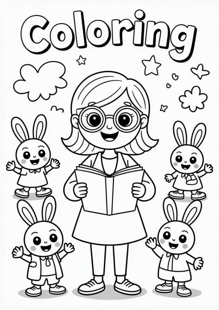 97+ Teacher Coloring Pages Free Coloring Sheets