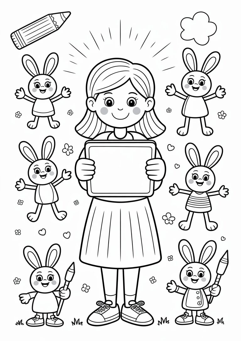 97+ Teacher Coloring Pages Free Coloring Sheets
